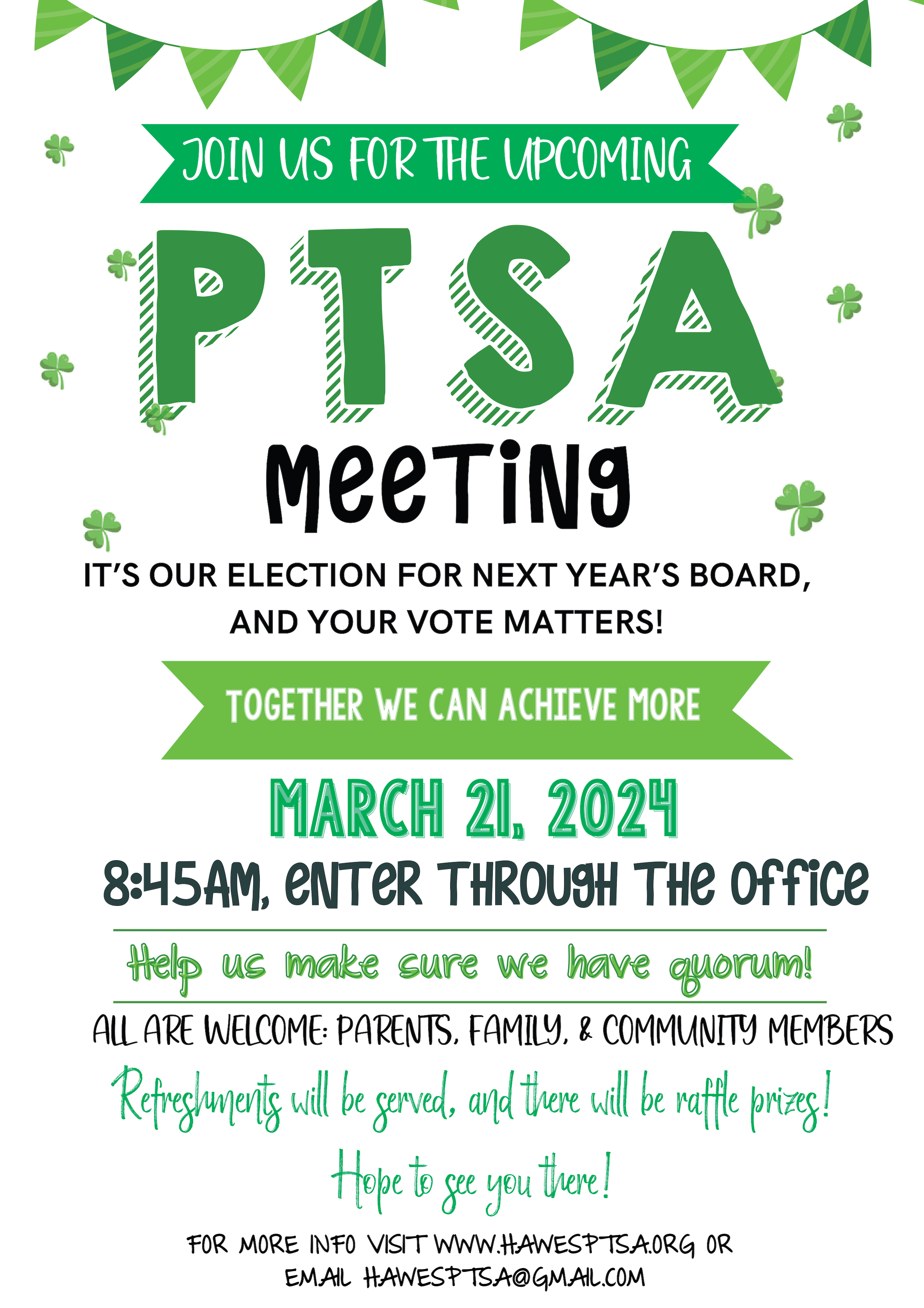 Hawes PTSA